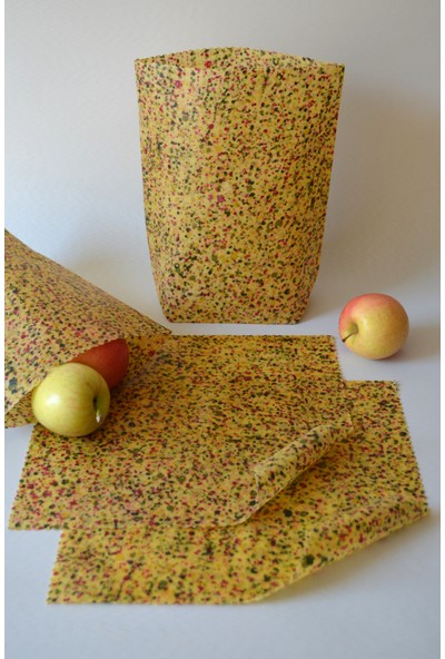 Tazewax 4'lü Orta Balmumu Kumaş-Kese Set