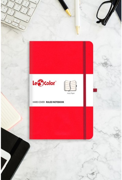 Le Color Rec Note Klasik 13X21 Defter Kırmızı Le Color Rec Note Klasik 13X21 Defter Kırmızı