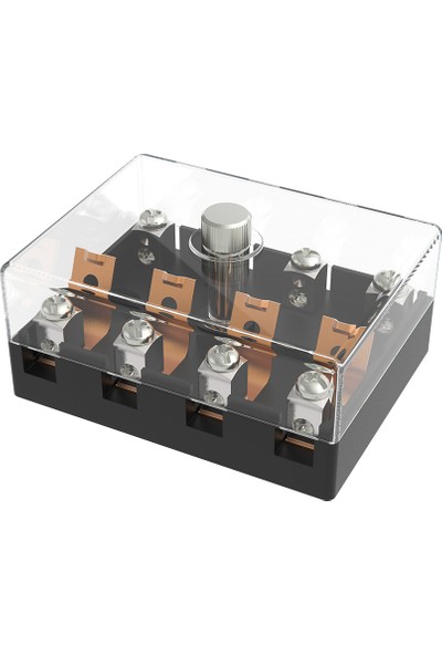 Allestock 4'lü Vidalı Sigorta Kutusu - Taş Sigorta Allestock 4'lü Vidalı Sigorta Kutusu - Taş Sigorta