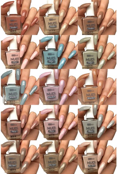 Mara Nude Oje Seti 15 Adet