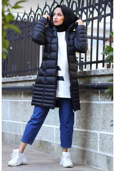 Glr & Gym Ruby Kapüşonlu Şişme Haki Kadın Mont