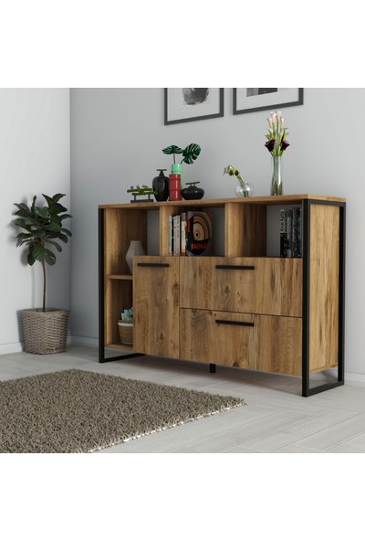 Hepsi Home Filiz 3 kapaklıMetalli Konsol