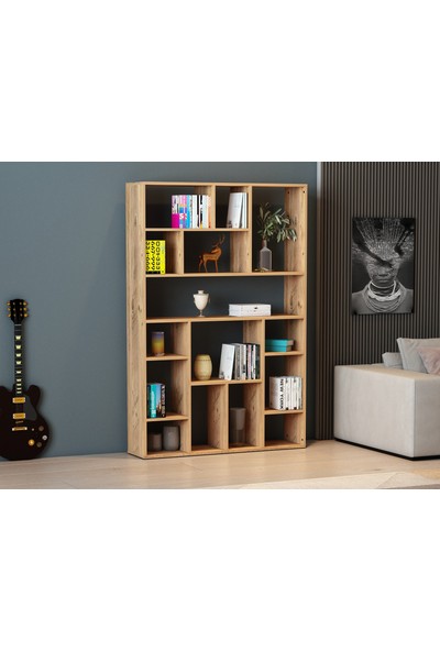 Hepsi Home Aron 180 cm Dekoratif Kitaplık Hepsi Home Aron 180 cm Dekoratif Kitaplık