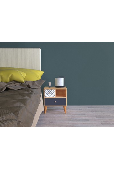 Hepsi Home PİNOLES 2 ÇEKMECELİ KOMODİN