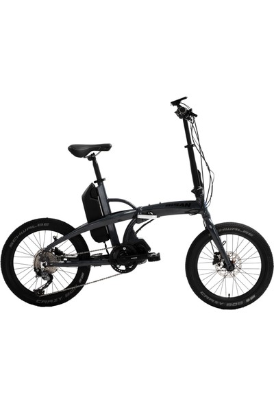 Bisan E-Folding Strike Elektrikli Katlanır Bisiklet (Gri-Siyah) Bisan E-Folding Strike Elektrikli Katlanır Bisiklet (Gri-Siyah)