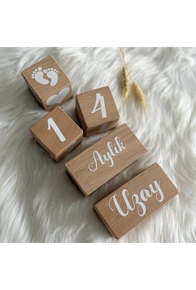 Anı Küpleri, Bebek Anı Küpleri, Ahşap Anı Küpleri, Anı Küpü, Isimli Anı Küpleri, Beyaz