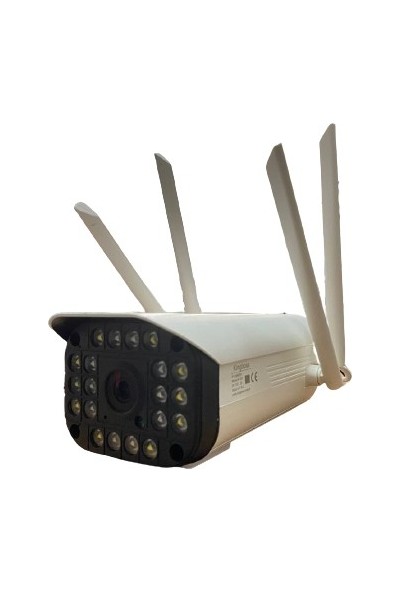 Kingboss 4 Antenli IP-101 Dış Mekan Güvenlik Kamerası - IP Kamera