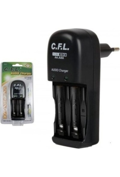 C.F.L. V-120 Pil Şarj Cihazı Aa Kalem Aaa Ince Kalem Pil Şarj Eder Şarj Özelliği Bulunan Pilller Şarj Edilir C.F.L. V-120 Pil Şarj Cihazı Aa Kalem Aaa Ince Kalem Pil Şarj Eder Şarj Özelliği Bulunan Pilller Şarj Edilir