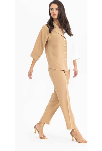 Seçil Kadın Klasik Kesim Pantolon 291222001021 Camel Seçil Kadın Klasik Kesim Pantolon 291222001021 Camel