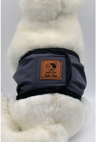 Dido Pet Erkek Köpek Ciş Bel Bandı Külot, Pedli, Yıkanabilir Dido Pet Erkek Köpek Ciş Bel Bandı Külot, Pedli, Yıkanabilir