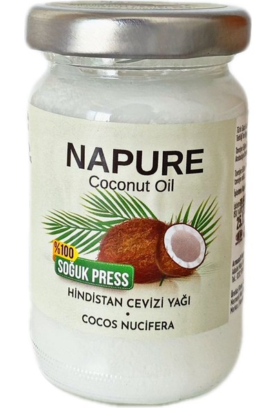 Napure Hindistan Cevizi Yağı Doğal %100 Soğuk Sıkım Cocosnucifera Napure Hindistan Cevizi Yağı Doğal %100 Soğuk Sıkım Cocosnucifera