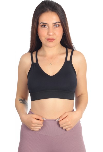 Kadın Sporcu Sütyeni Bralet Seamless Toparlayıcı Içi Pedli Büstiyer Kadın Sporcu Sütyeni Bralet Seamless Toparlayıcı Içi Pedli Büstiyer