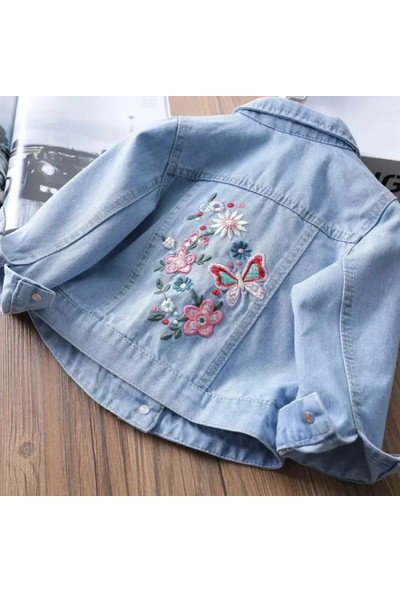 Perinin Dolabı Kız Çocuk Kot Ceket