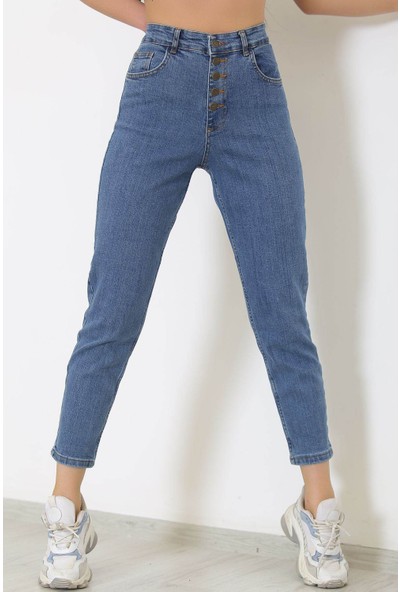 Bkmc Boyfriend Kot Pantolon Mavi1 Bkmc Boyfriend Kot Pantolon Mavi1