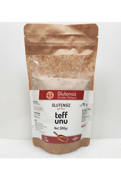 Glutensiz Ürünler Atölyesi Glütensiz Ürünler Atölyesi Gua Teff Unu 300 gr