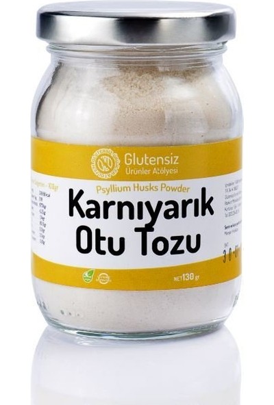 Glutensiz Ürünler Atölyesi Glütensiz Ürünler Atölyesi Gua Karnıyarıkotu Tozu 130 gr