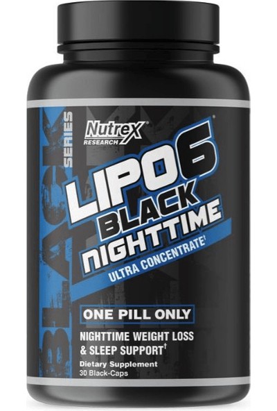 Nutrex Lipo-6 Black Nighttime Ultra Concentrate 30 Capsules. . (Adınıza Faturalı Resmi Orj Amerikan Ürünü) Nutrex Lipo-6 Black Nighttime Ultra Concentrate 30 Capsules. . (Adınıza Faturalı Resmi Orj Amerikan Ürünü)