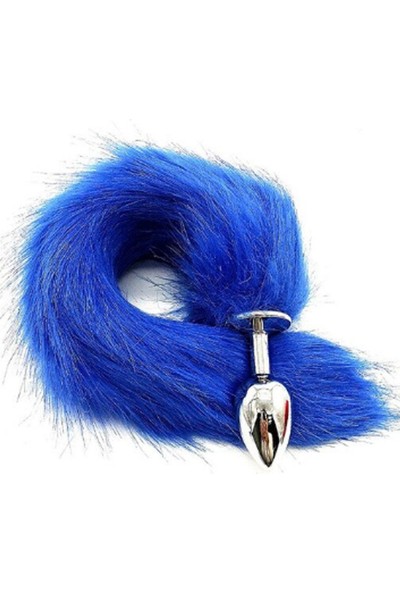 Night Blue Mavi Tilki Kuyruğu Anal Plug Night Blue Mavi Tilki Kuyruğu Anal Plug