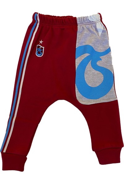 Trabzonspor Tek Alt Şalvar Model Cep Üstü Ts Baskılı Trabzonspor Tek Alt Şalvar Model Cep Üstü Ts Baskılı