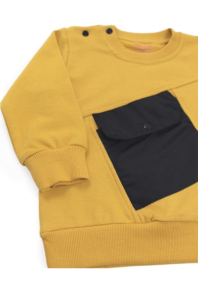 Emka Baby Şapkalı Alt Üst Erkek Bebek Eşofman Takım Emka Baby Şapkalı Alt Üst Erkek Bebek Eşofman Takım