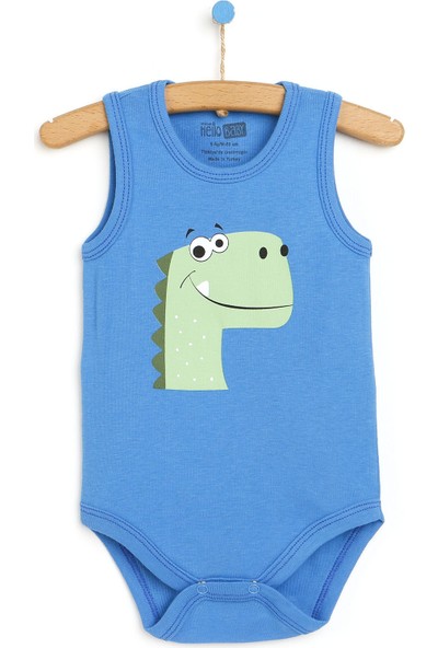 Hello Baby Hellobaby Sevimli Hayvan Suratlı Atlet Body Hello Baby Hellobaby Sevimli Hayvan Suratlı Atlet Body