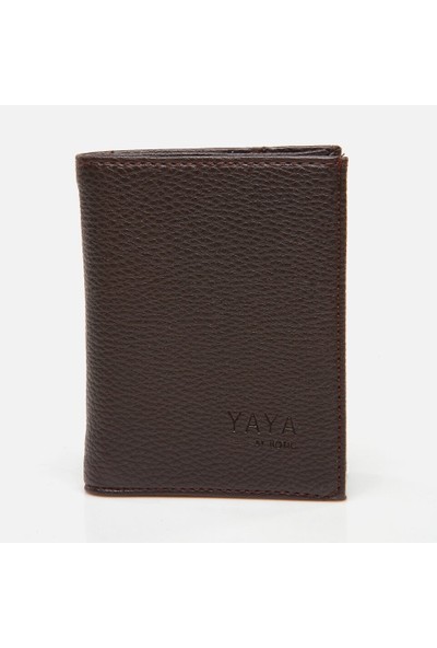 Yaya 06CUY167460A480 KAHVE Erkek Cüzdan
