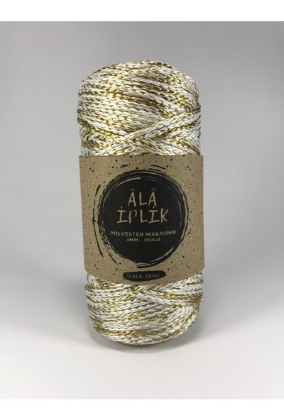 Ala Depo Polyester Makrome Ip 3mm (20 Renk Seçeneği) Ala Depo Polyester Makrome Ip 3mm (20 Renk Seçeneği)