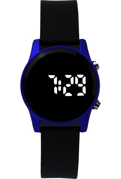 Luis Cardeni Çocuk Kol Saati Renkli Dijital LED Silikon Kordonlu Kol Saati