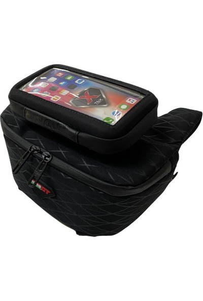 MG Moto Forte Gt 70633 Snoppy Telefon Tutuculu Gidon Çanta