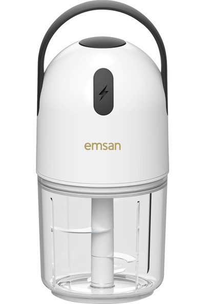 Emsan Chopper Şarjlı Rondo Beyaz