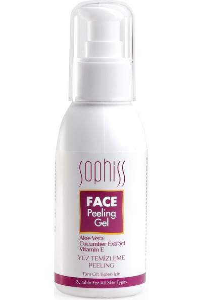 Sophiss Face Peeling Gel Yüz Temizleme Peeling 100 ml