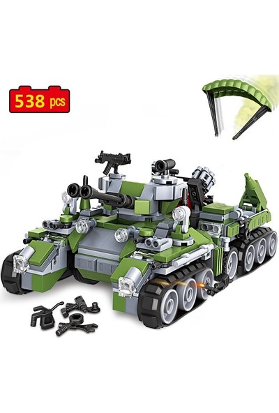 4 In 1 Askeri Serisi Tank Zırhlı Araç Paraşüt Aksesuarları Dıy Modeli Yapı Taşları Tuğla Oyuncaklar Hediyeler | Bloklar 4 In 1 Askeri Serisi Tank Zırhlı Araç Paraşüt Aksesuarları Dıy Modeli Yapı Taşları Tuğla Oyuncaklar Hediyeler | Bloklar