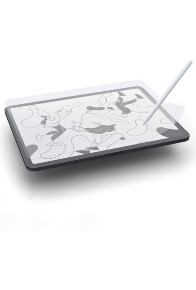 Nanospace Samsung Galaxy Tab S8 Ultra Uyumlu Paperlike (Kağıt Hissi) Ekran Koruyucu Nano Esnek Cam