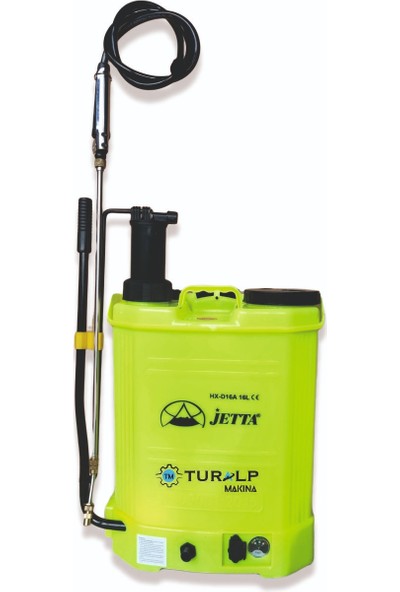 Akülü / Kollu 16 Lt Sırt Tip Jetta