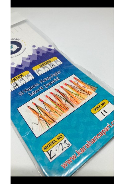 Karahan Çapari 10'lu Kolay Açılır El Yapımı Istavrit Çaparisik