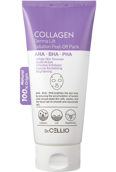 Dr. Cellio Sıkılaştırıcı Gençleştirici Collagen Soyulabilir Yüz Maskesi Büyük Boy Hızlı Etki Kore Beauty Dr. Cellio Sıkılaştırıcı Gençleştirici Collagen Soyulabilir Yüz Maskesi Büyük Boy Hızlı Etki Kore Beauty