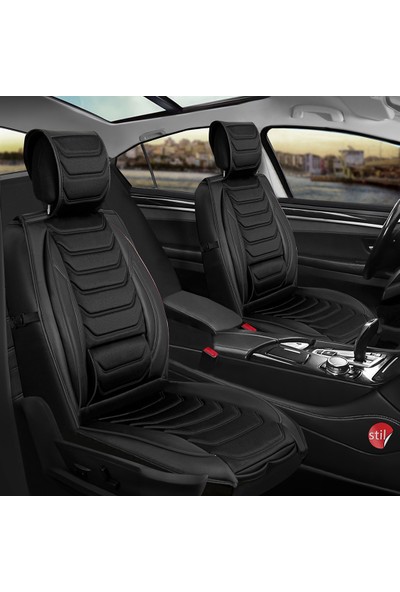 Stiloto Elegance Ortopedik Bel Destekli Ful Oto Koltuk Kılıfı