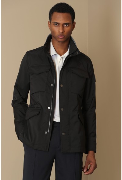 Lufian Borıs Erkek Mont Siyah