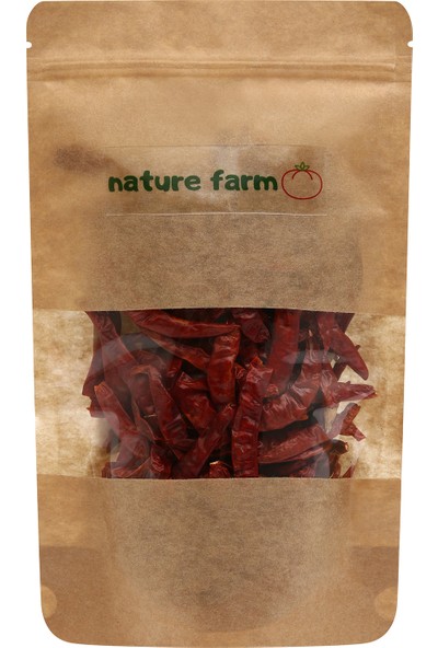 Nature Farm Katkısız Renklendiricisiz Kurutulmuş Acı Biber