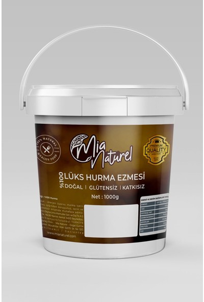 Mia Naturel %100 Doğal Hurma Ezmesi 1000 gr (Hurma Püresi, Hurma Dolgusu) MIA-HURMA-EZME-1000G Mia Naturel %100 Doğal Hurma Ezmesi 1000 gr (Hurma Püresi, Hurma Dolgusu) MIA-HURMA-EZME-1000G