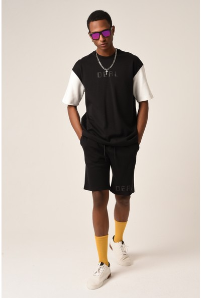 King Brich Oversize Kalıp T-Shirt Şort Alt Üst Takım King Brich Oversize Kalıp T-Shirt Şort Alt Üst Takım