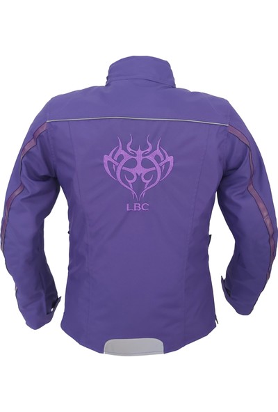 Meryo Kadın Motosiklet Mont Mor