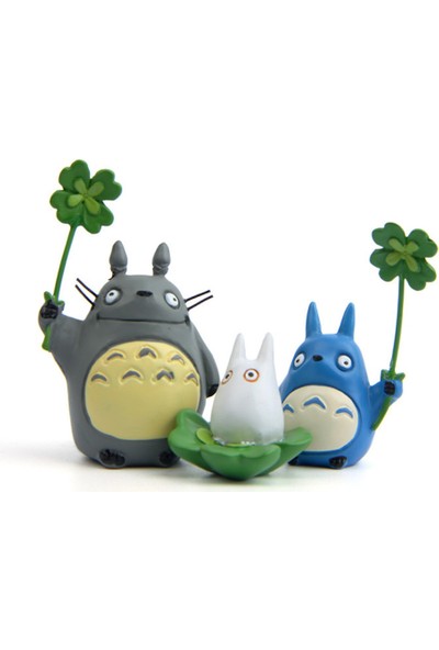 Allfun 3'lü Komşum Totor Şekil Miyazaki Indigo Kürkü Peyzaj Bebek Oyuncak (Yurt Dışından) Allfun 3'lü Komşum Totor Şekil Miyazaki Indigo Kürkü Peyzaj Bebek Oyuncak (Yurt Dışından)