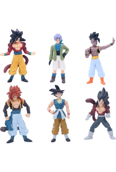 Allfun 6'lı Süper Saiyan Dragon Ball Z Şekil Güneş Goku Vegeta Bebek Dekorasyon (Yurt Dışından) Allfun 6'lı Süper Saiyan Dragon Ball Z Şekil Güneş Goku Vegeta Bebek Dekorasyon (Yurt Dışından)