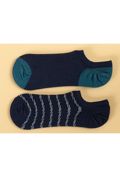 English Home Bold Line Pamuk Erkek 2'li Kısa Konçlu Çorap 40-44 Lacivert English Home Bold Line Pamuk Erkek 2'li Kısa Konçlu Çorap 40-44 Lacivert