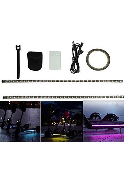 Sunlink Xiaomi Mijia M365 Elektrikli Scooter Kaykay Için Scooter LED Işık Şeridi Su Geçirmez Şasi Renkli Gece Güvenli Bisiklet Bar Lamba Kaykay Dekoratif Gece Işığı (Yurt Dışından) Sunlink Xiaomi Mijia M365 Elektrikli Scooter Kaykay Için Scooter LED Işık Şeridi Su Geçirmez Şasi Renkli Gece Güvenli Bisiklet Bar Lamba Kaykay Dekoratif Gece Işığı (Yurt Dışından)