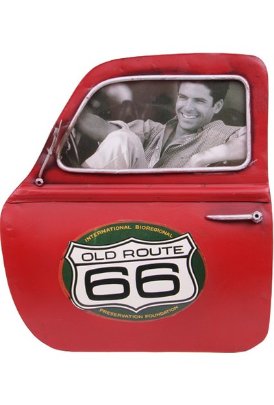 Asmeyal Araba Kapısı Şeklinde Fotoğraf Çerçevesi