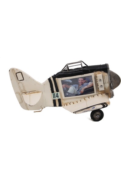 Asmeyal Dekoratif Metal Uçak Çerçeve