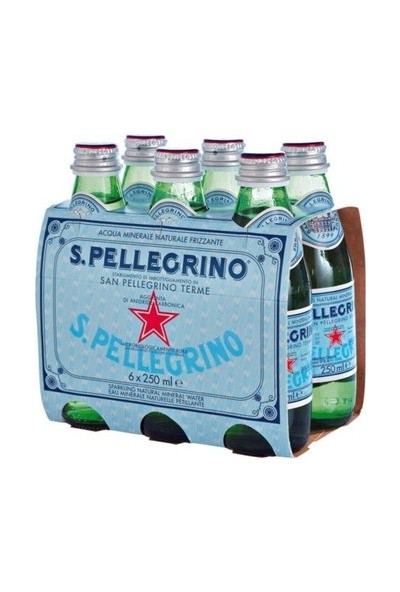 S.Pellegrino Maden Suyu 250 ml 6'lı S.Pellegrino Maden Suyu 250 ml 6'lı