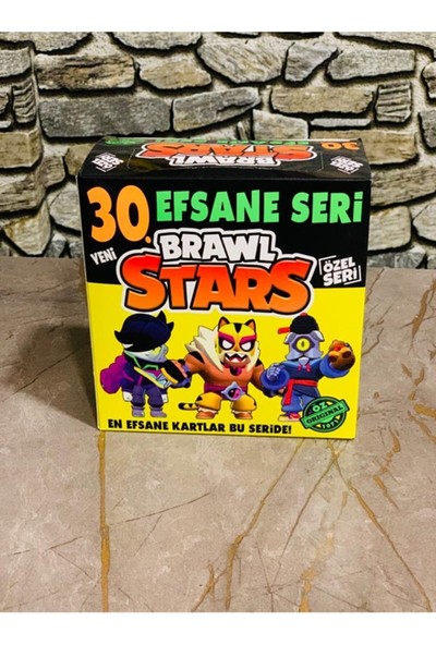 Brawl Stars Efsane 30. Seri Maxi Boy 400'LÜ Oyun Kartları